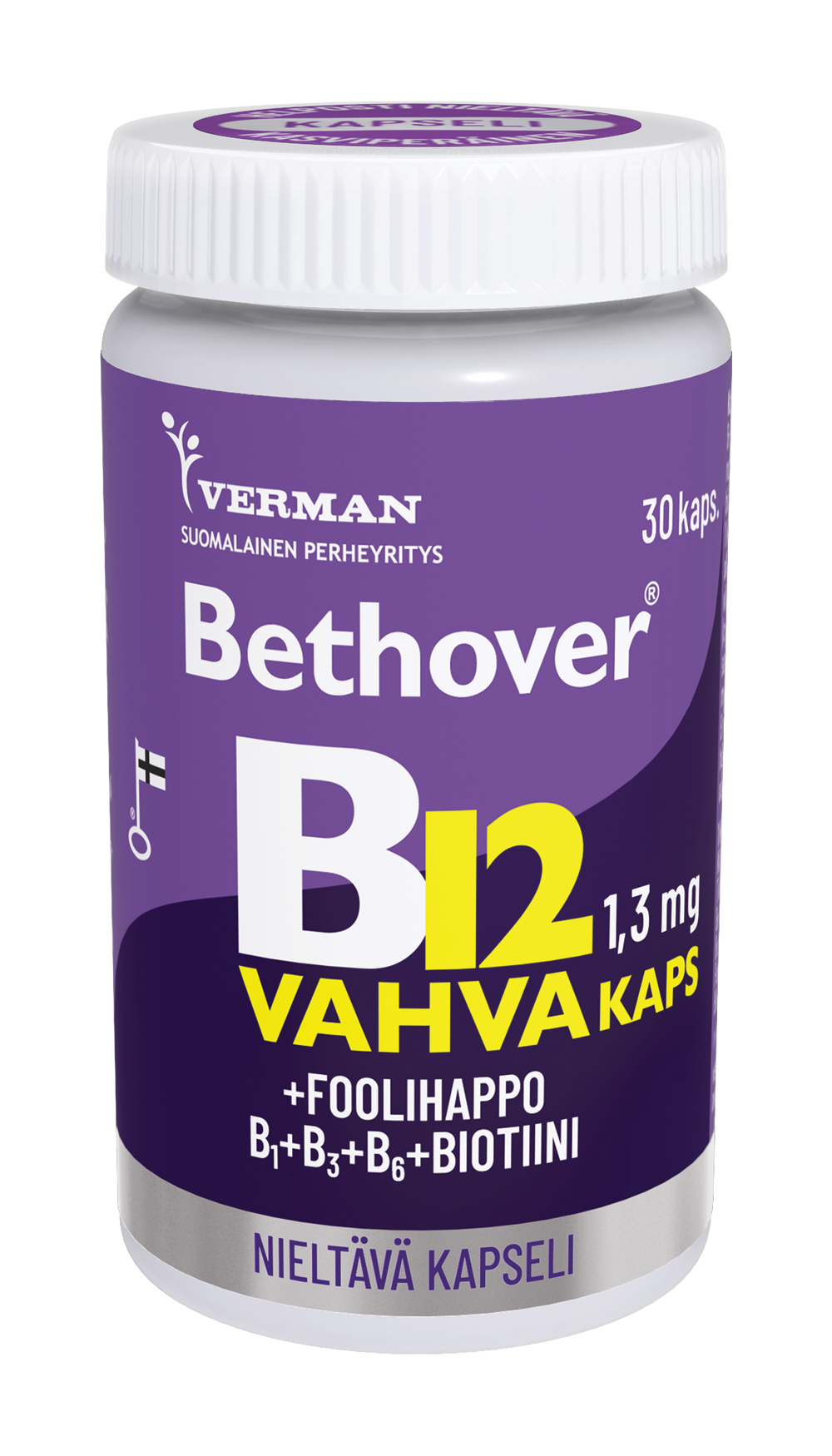 Bethover Vahva B12 30 kaps. - Verman