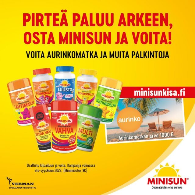 Minisun - vitamiinit